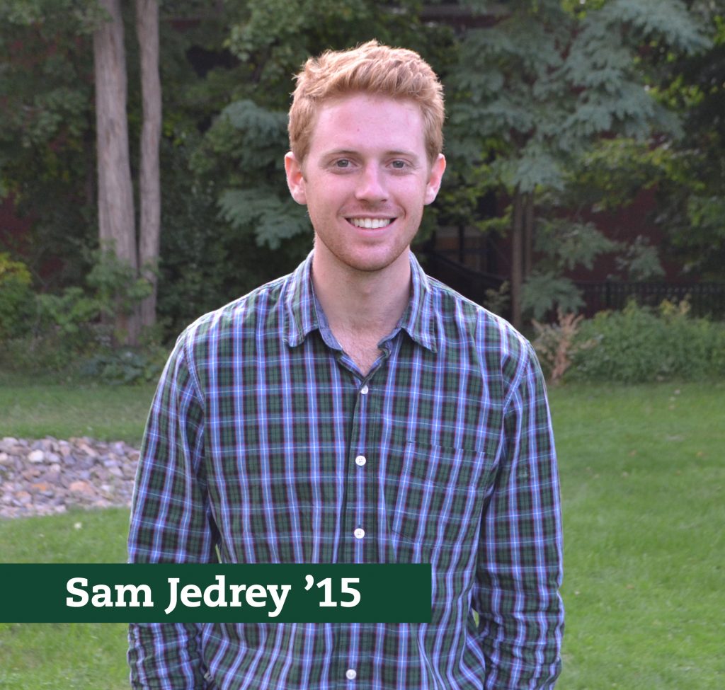 MFYO: Sam Jedrey ’15 | AFTERWORD