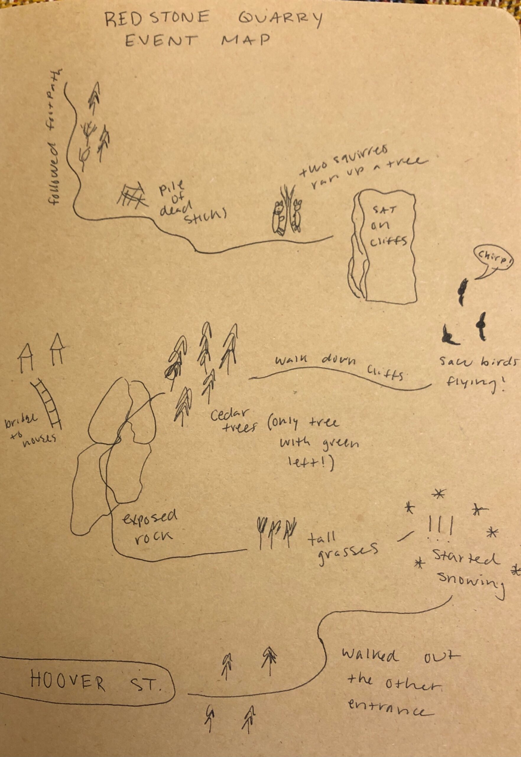 Event Map – Redstone Quarry