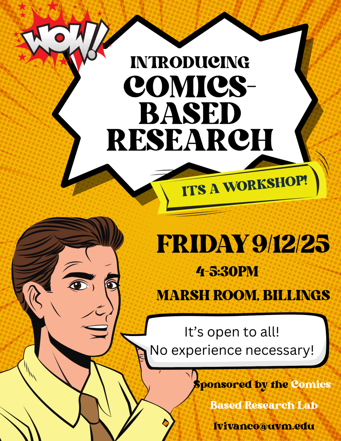 Introducing CBR Workshop! – UVM Comics-based research lab