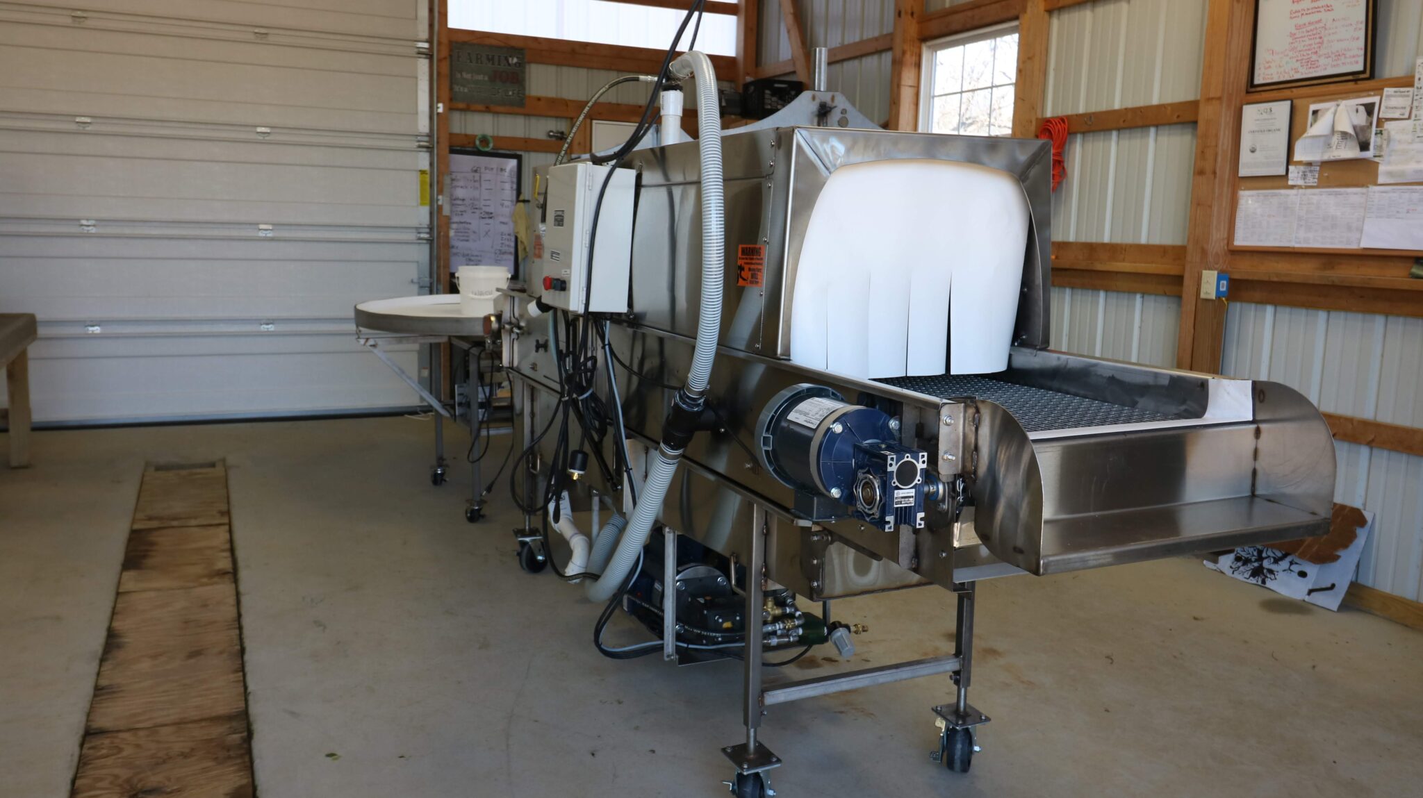 AZS Rinse Conveyor User Guide – UVM Extension Ag Engineering