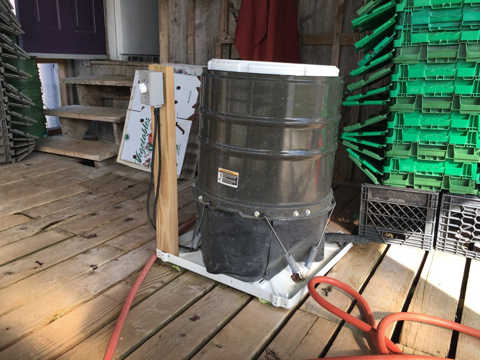 Greens Spinners for Farm Use – UVM Extension Ag Engineering