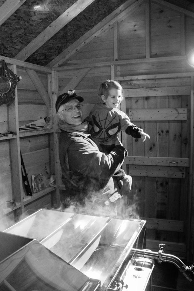 Backyard Sugaring Setup – Dennis Plante's life and times