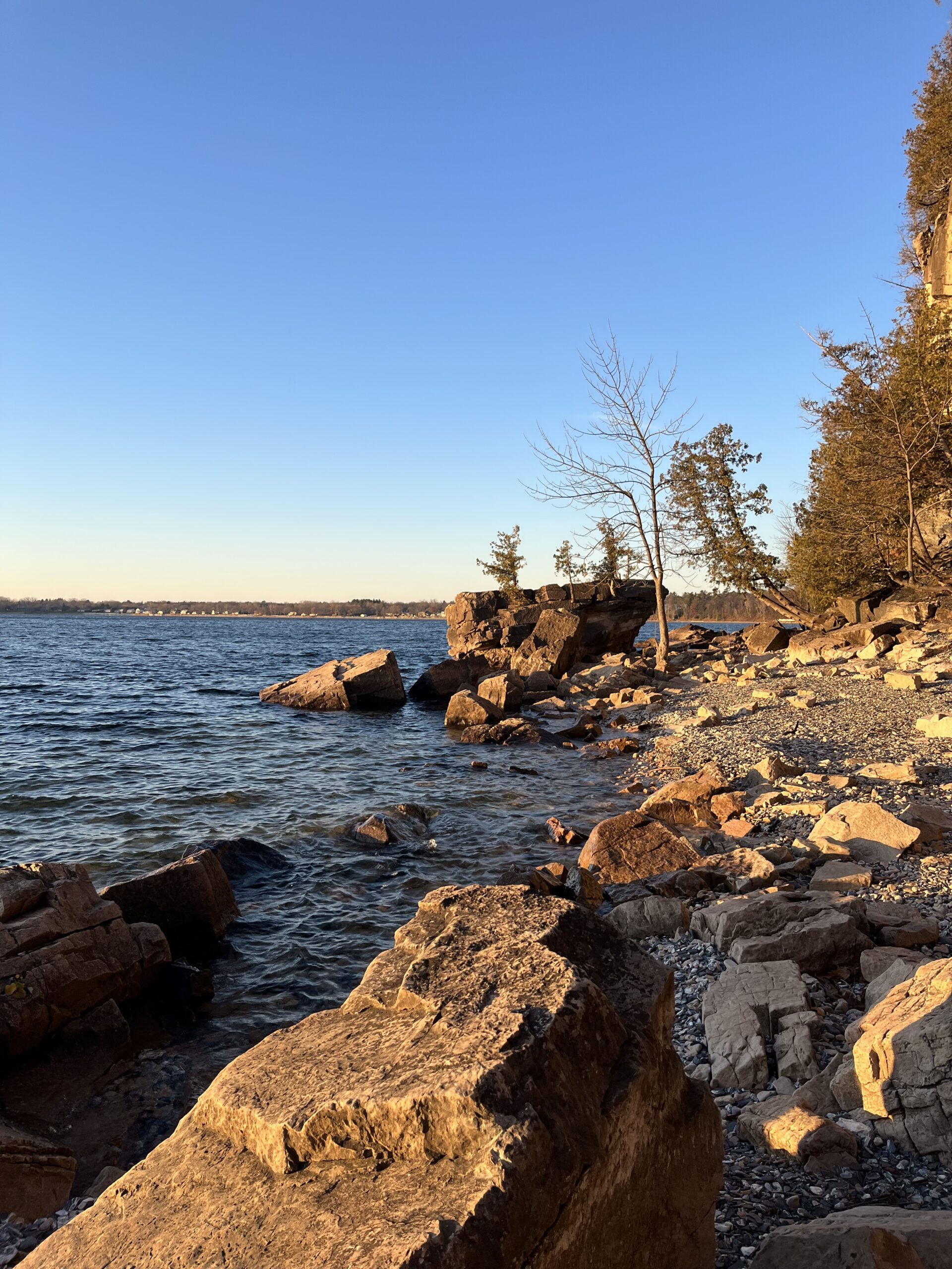 Rock Point in Winter – Rebecca Summers – Phenology Blog