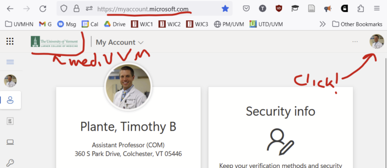Accessing your uvmhealth.org account in your browser when it won’t let ...