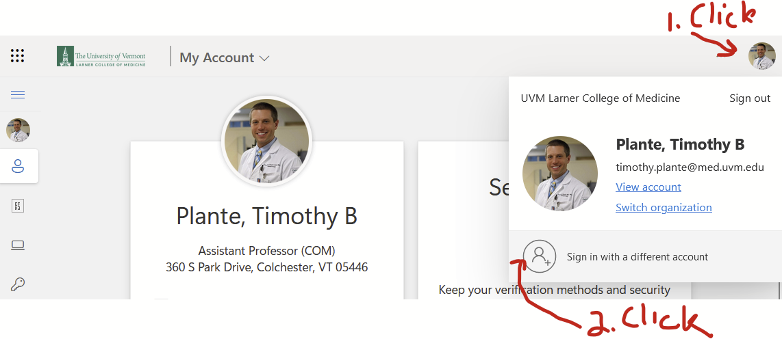 Accessing your uvmhealth.org account in your browser when it won’t let ...
