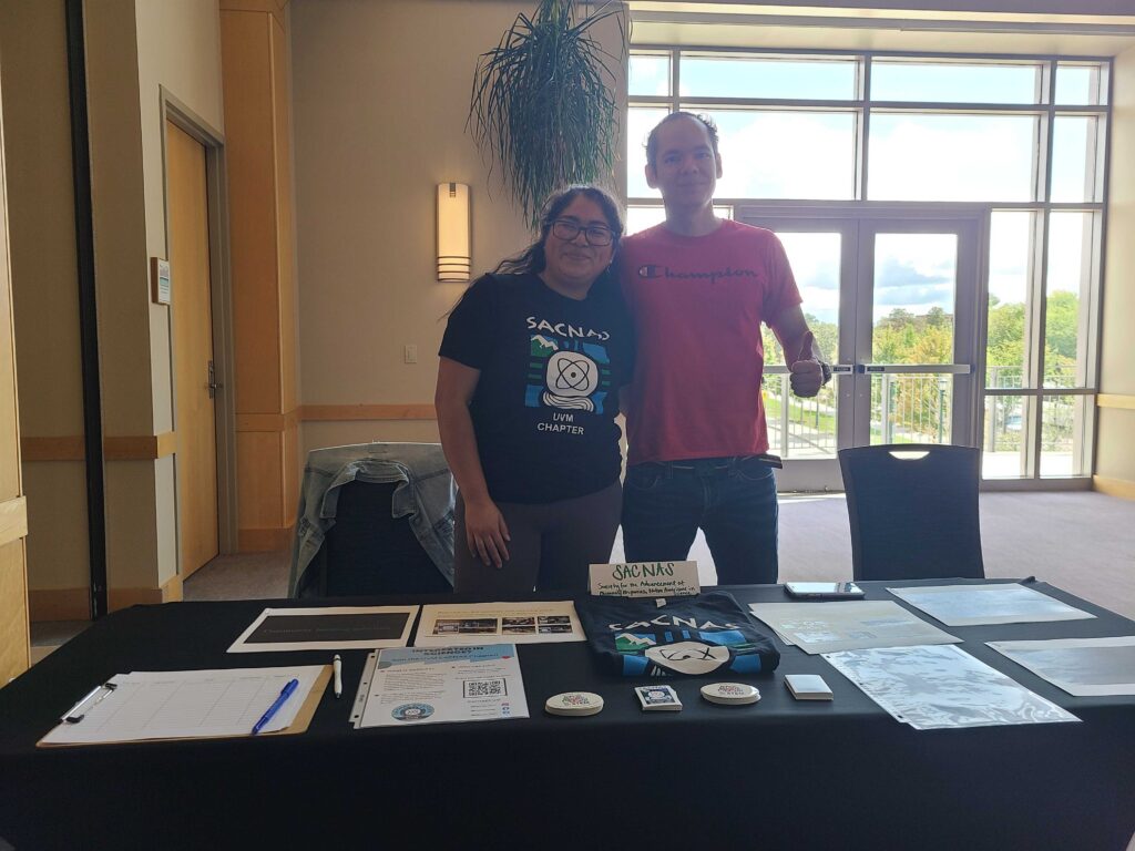 Get to know us! – University of Vermont SACNAS