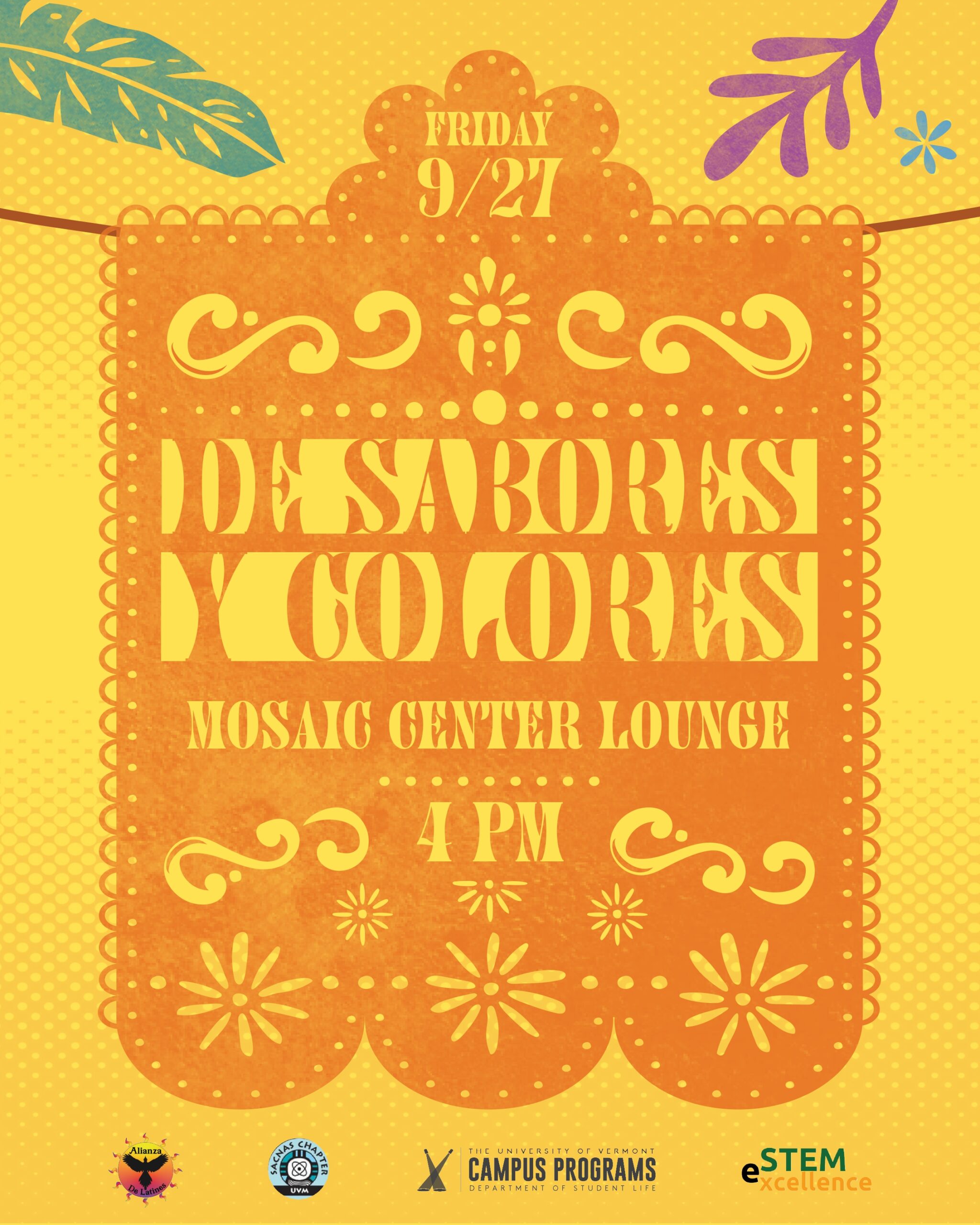 Upcoming events – University of Vermont SACNAS